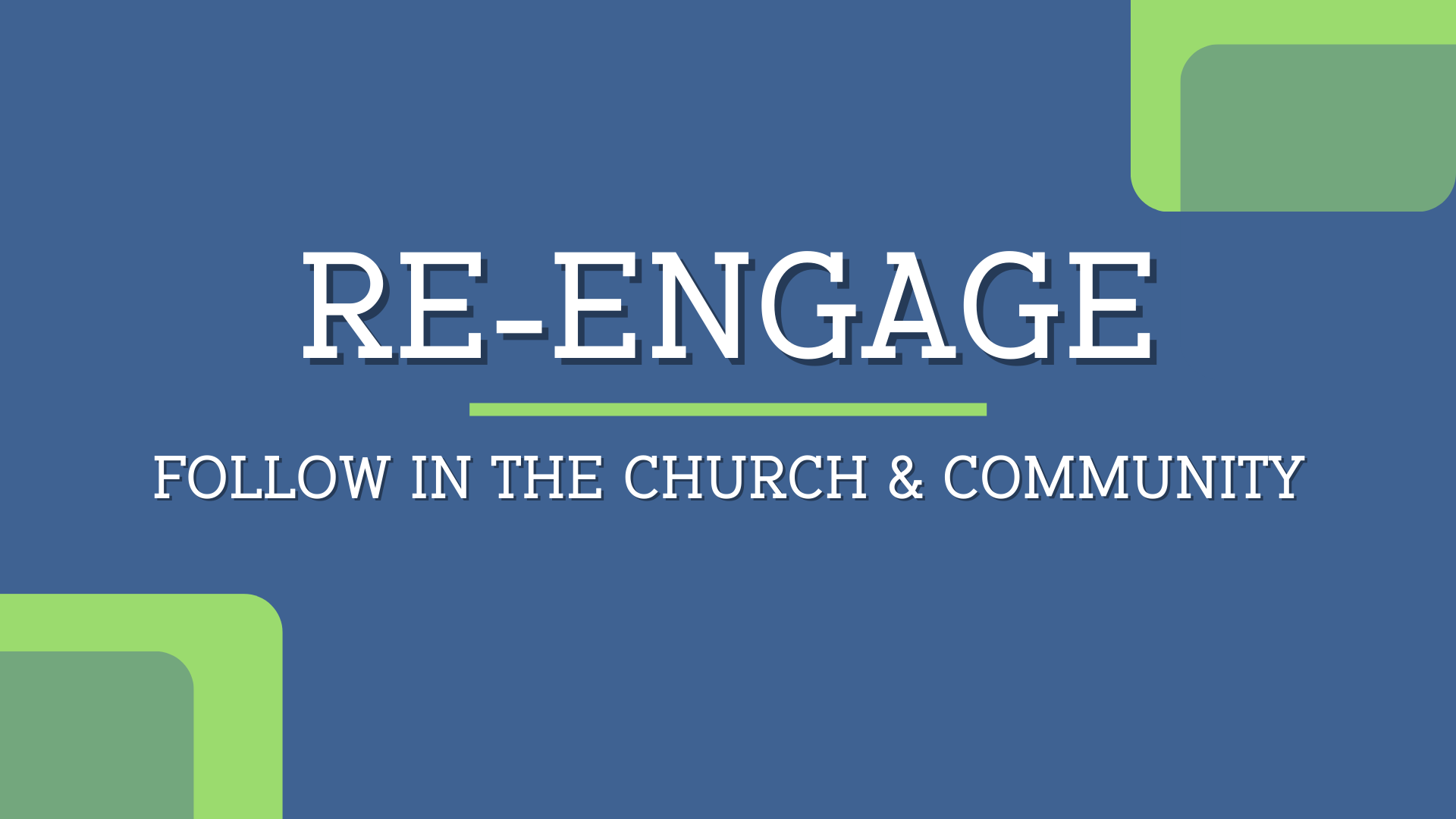 East Swamp Church | Re-Engage | Re-Engage - Part One